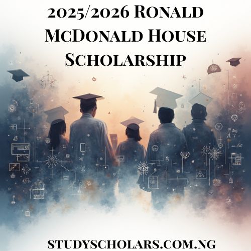 2025/2026 Ronald McDonald House Scholarship - Study Scholars